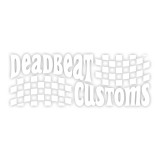 Deadbeat Customs - Deadbeat Vinyl Decal - Gold