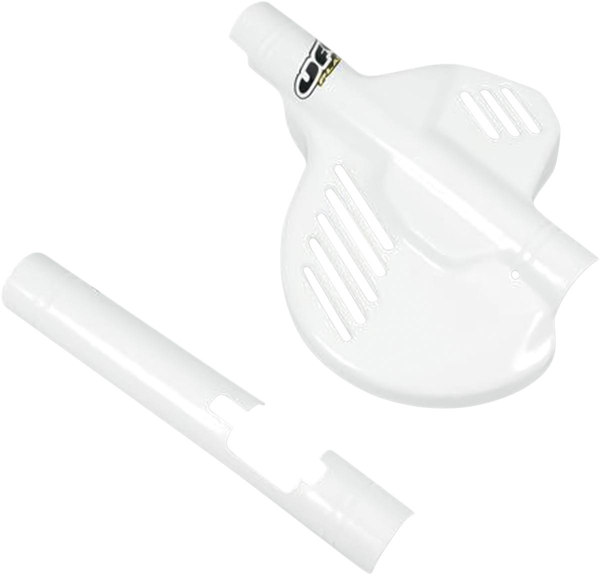 Ufo - HO02605-041 - Front Disc Cover - White - Honda - CR 125/250/500 R ...