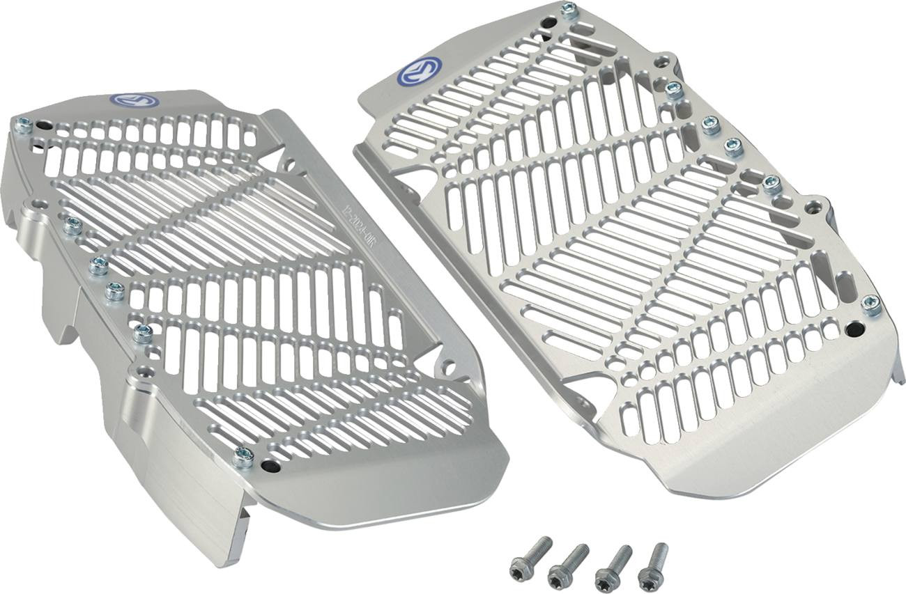 Moose Offroad - - Radiator Guards - Silver - Triumph