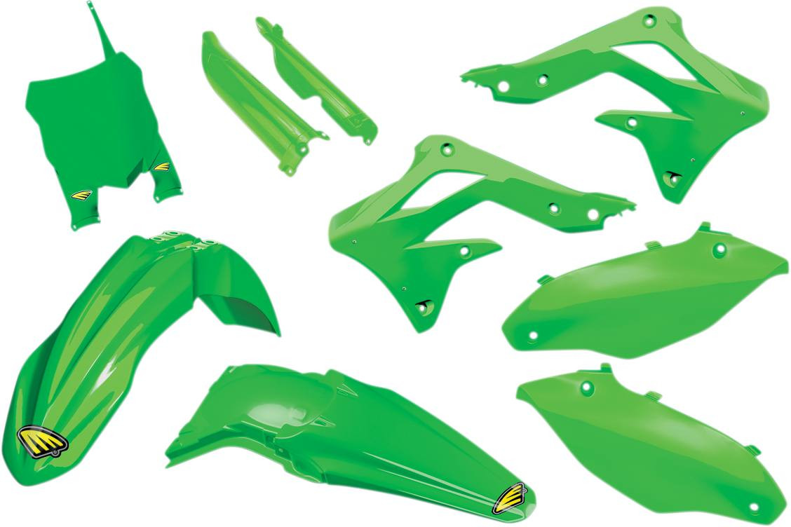Cycra - 1CYC-9308-72 - Body Kit - Powerflow - Green - KX450F