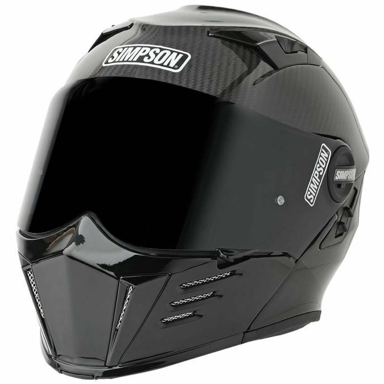 Simpson Carbon Fiber Mod Bandit Helmet