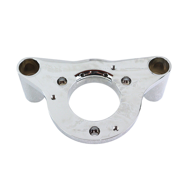 V-Twin Chrome Heavy Breather Air Cleaner Mount Bracket fits '08-Up FLT ...