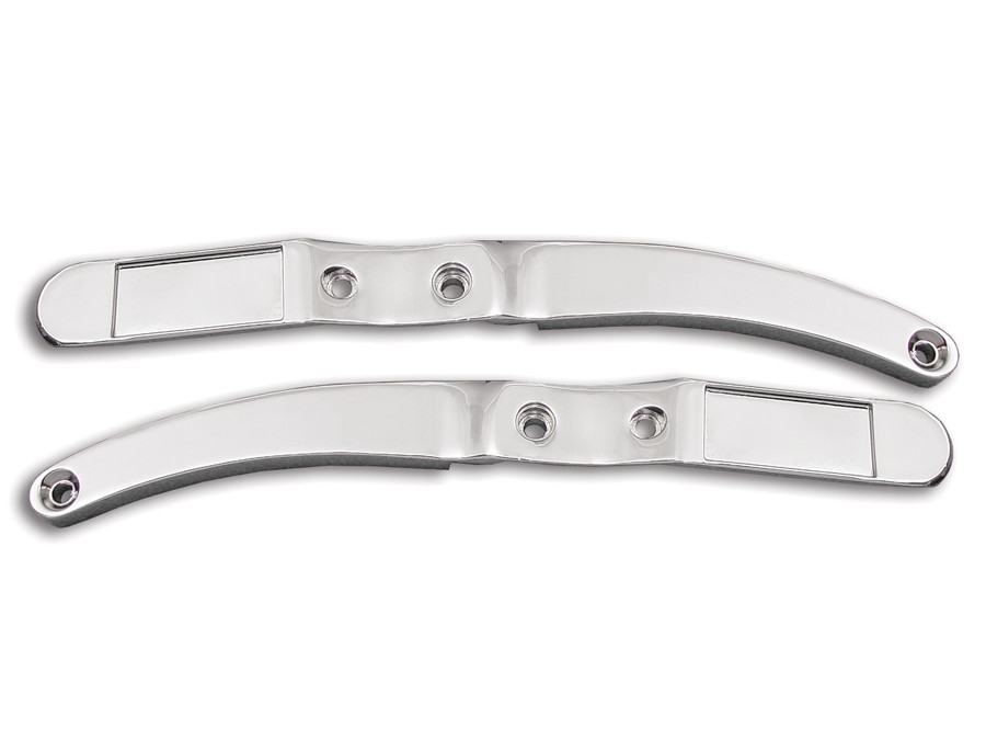 V-Twin - 50-1035 - Replica Chrome Rear Fender Strut Set