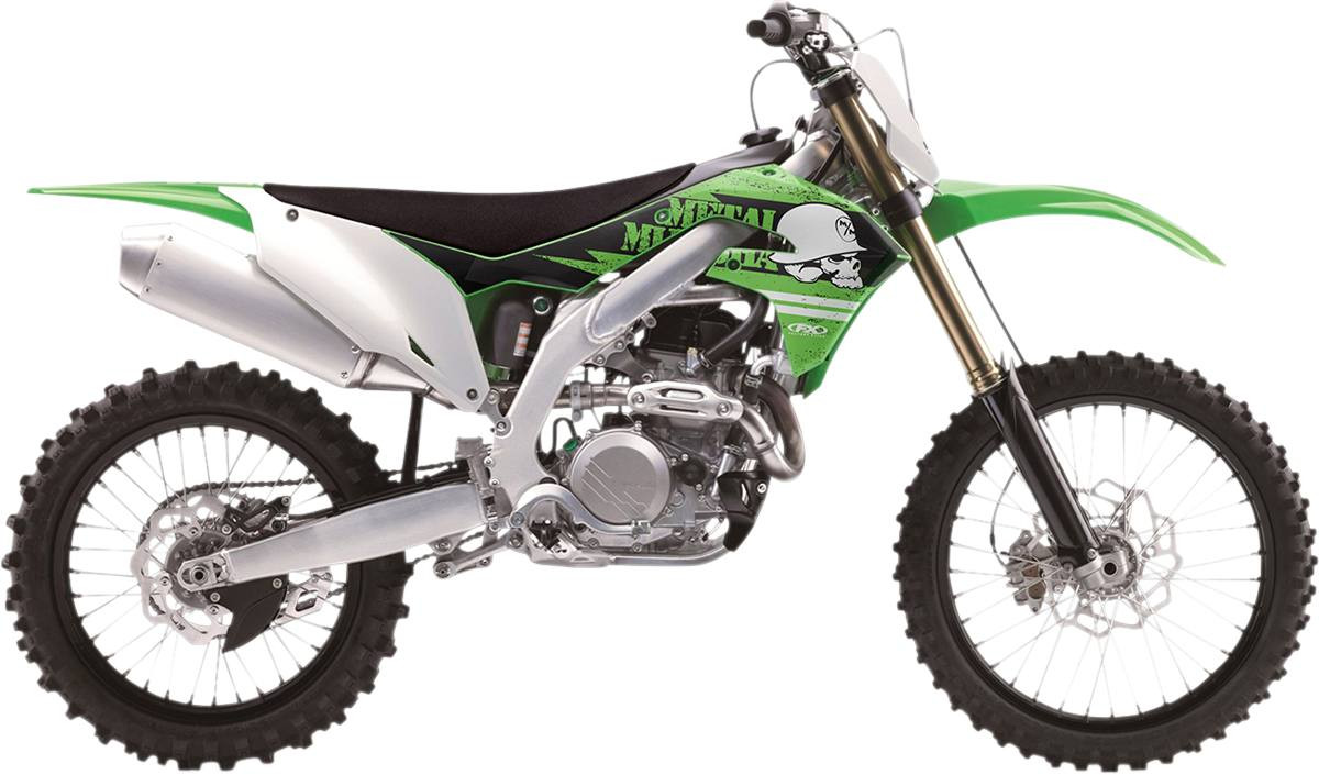 Factory Effex - 23-50160 - Trim Kit Graphic - Metal Mulisha - Kawasaki