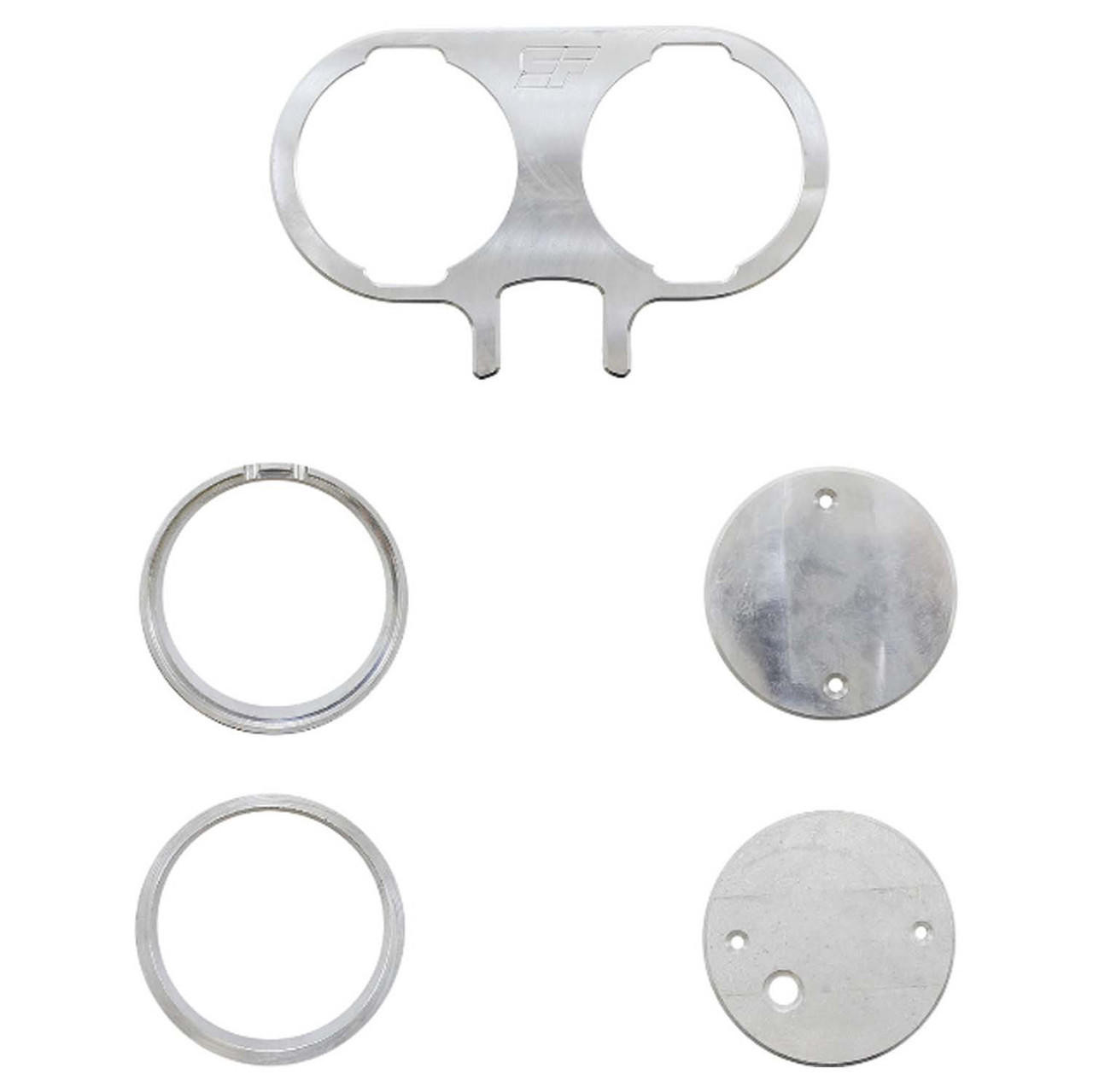 Slyfox Unfinished Dual Gauge Mount fits '18 & Up Touring and M8 Softail ...