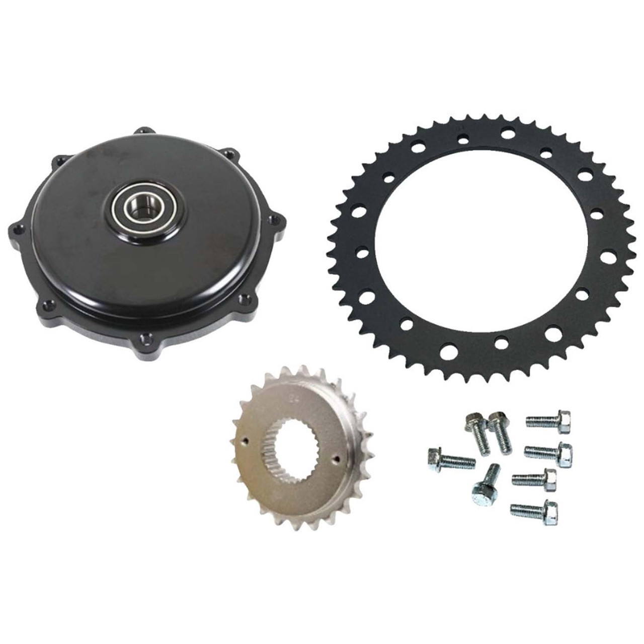 Drag Specialties Chain Conversion Sprocket Kit fits 09 16 Touring ...