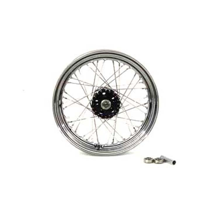 V-Twin 16" x 3.00" Front or Rear Spoke Wheel fits '67-'72 FL, '71-'72 ...