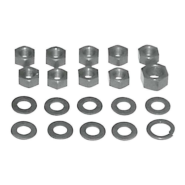 Colony 9671-20 Parkerized Transmission Kicker Cover Nut Kit fits '36 ...