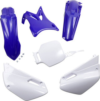 Ufo - YAKIT306K-999 - Restyle Body Kit - "02-'12 OEM Blue/White - YZ 85