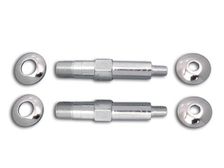 V-Twin - 54-0412 - Lower Rear Shock Stud Kit Zinc