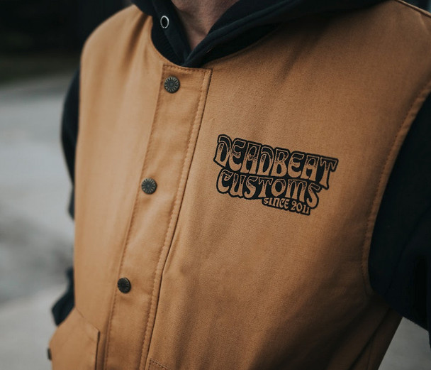 Deadbeat Customs - Ride 'Em All Work Vest - Khaki