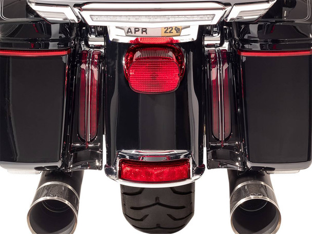 Ciro - 40049 - Filler Panel Light - Red Lens - Red LEDs - Chrome