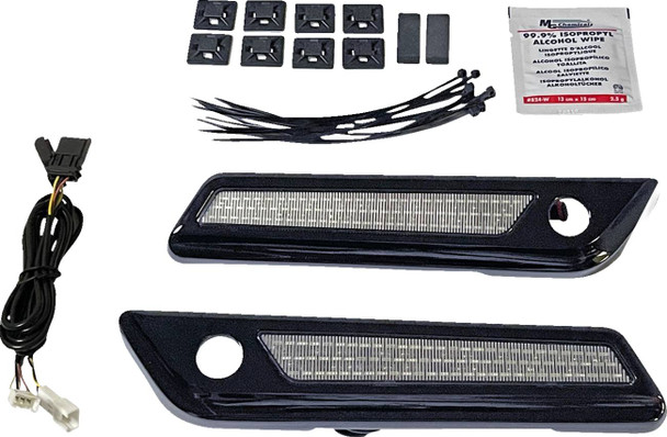 Custom Dynamics - CD-SBL-BCM-SB - Latch Light - Saddlebag - Smoke - Black
