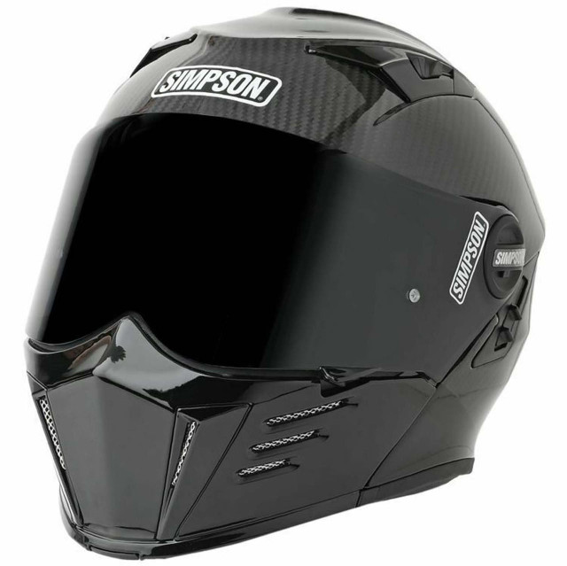 Simpson Carbon Fiber Mod Bandit Helmet