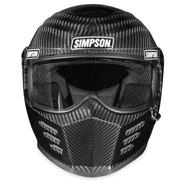 Simpson Carbon Fiber Outlaw Bandit Helmet DOT Approved