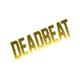 Deadbeat Customs - Classic Logo Patch
