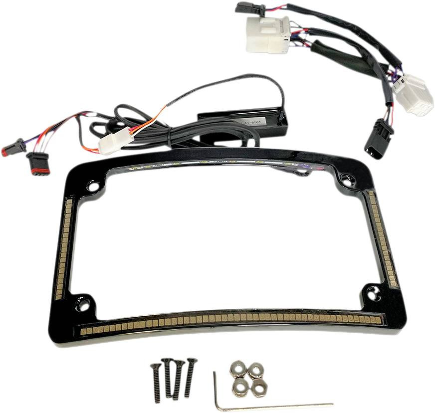Custom Dynamics - All-in-one License Plate - Quad
