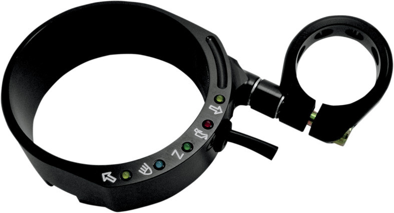 Joker Machine - Indicator Light Handlebar Clamps - Fits '06-'16 Dyna ...
