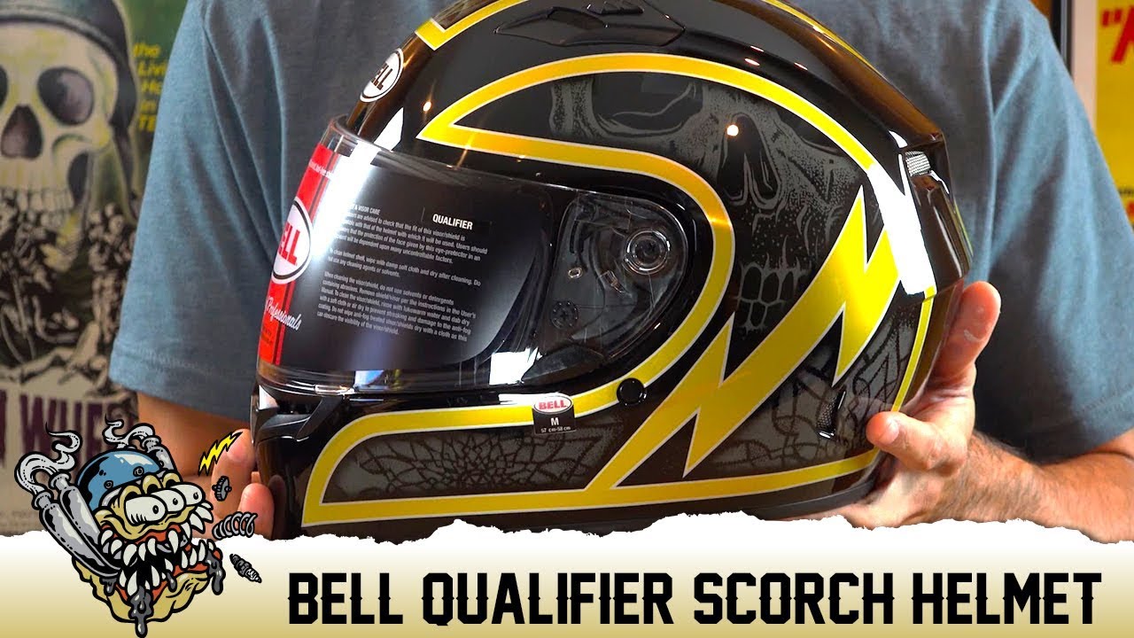 Bell Qualifier Scorch Helmet - Deadbeat Customs