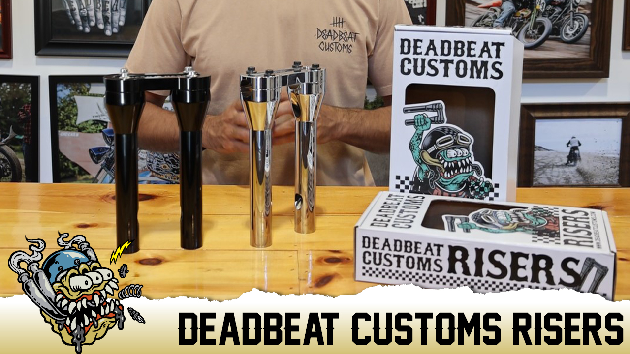 Deadbeat Customs Moto Risers - Deadbeat Customs