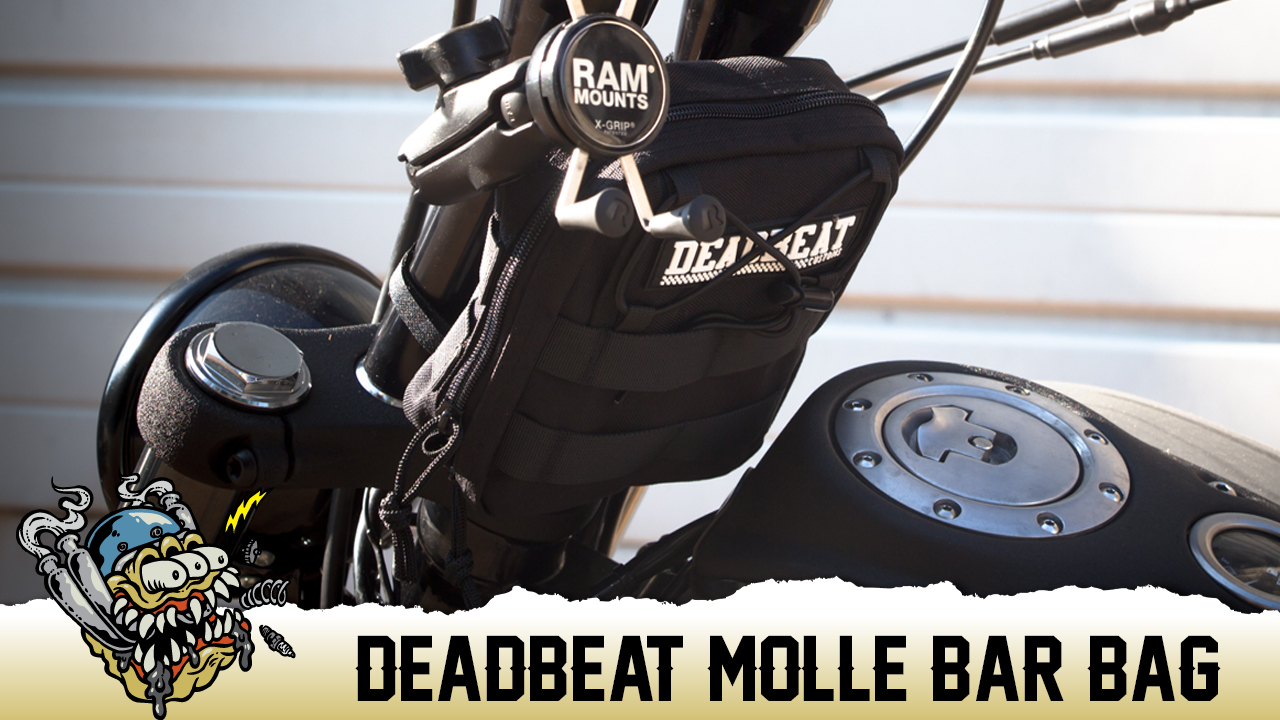 New & Improved Deadbeat Molle Bar Bags! - Deadbeat Customs