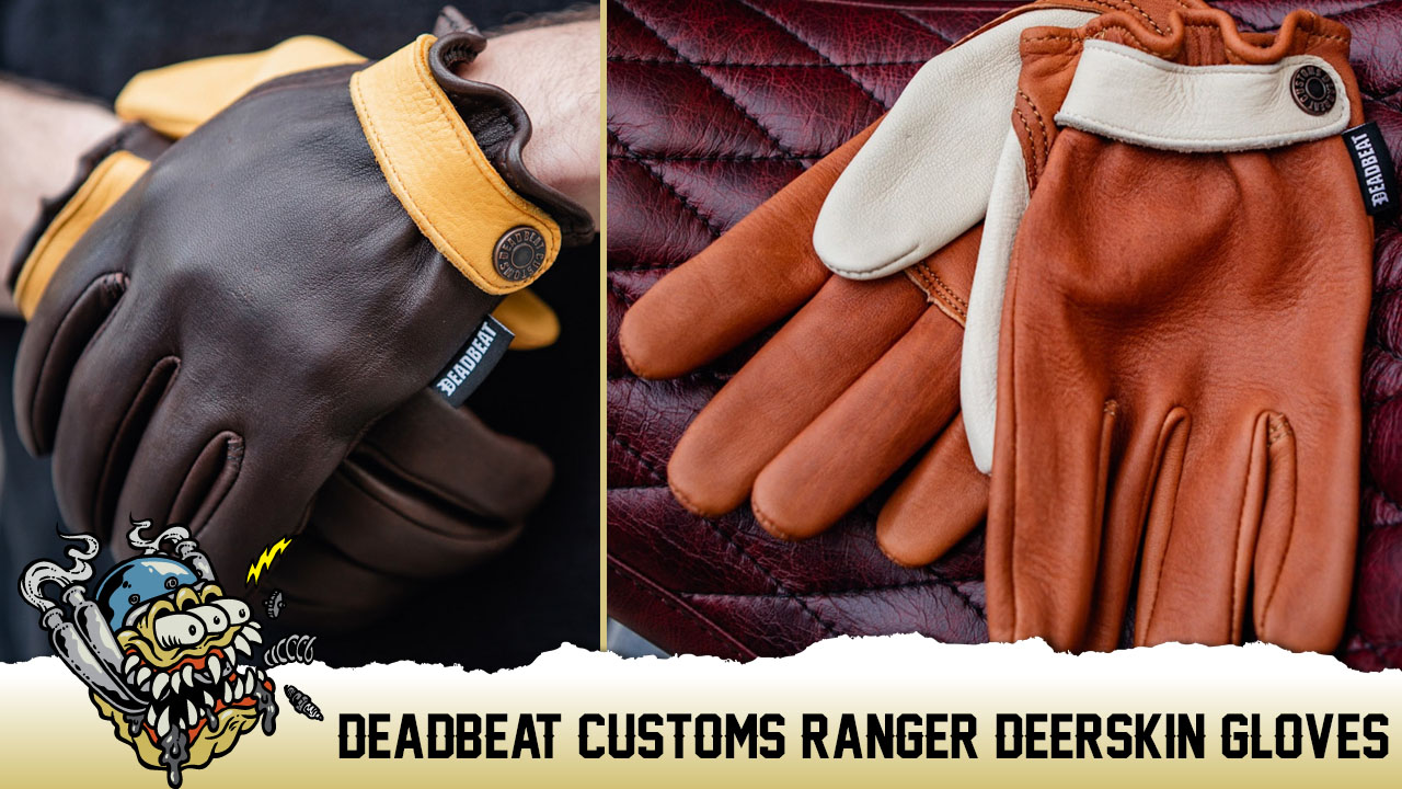 Deadbeat Customs Ranger Deerskin Gloves - Deadbeat Customs