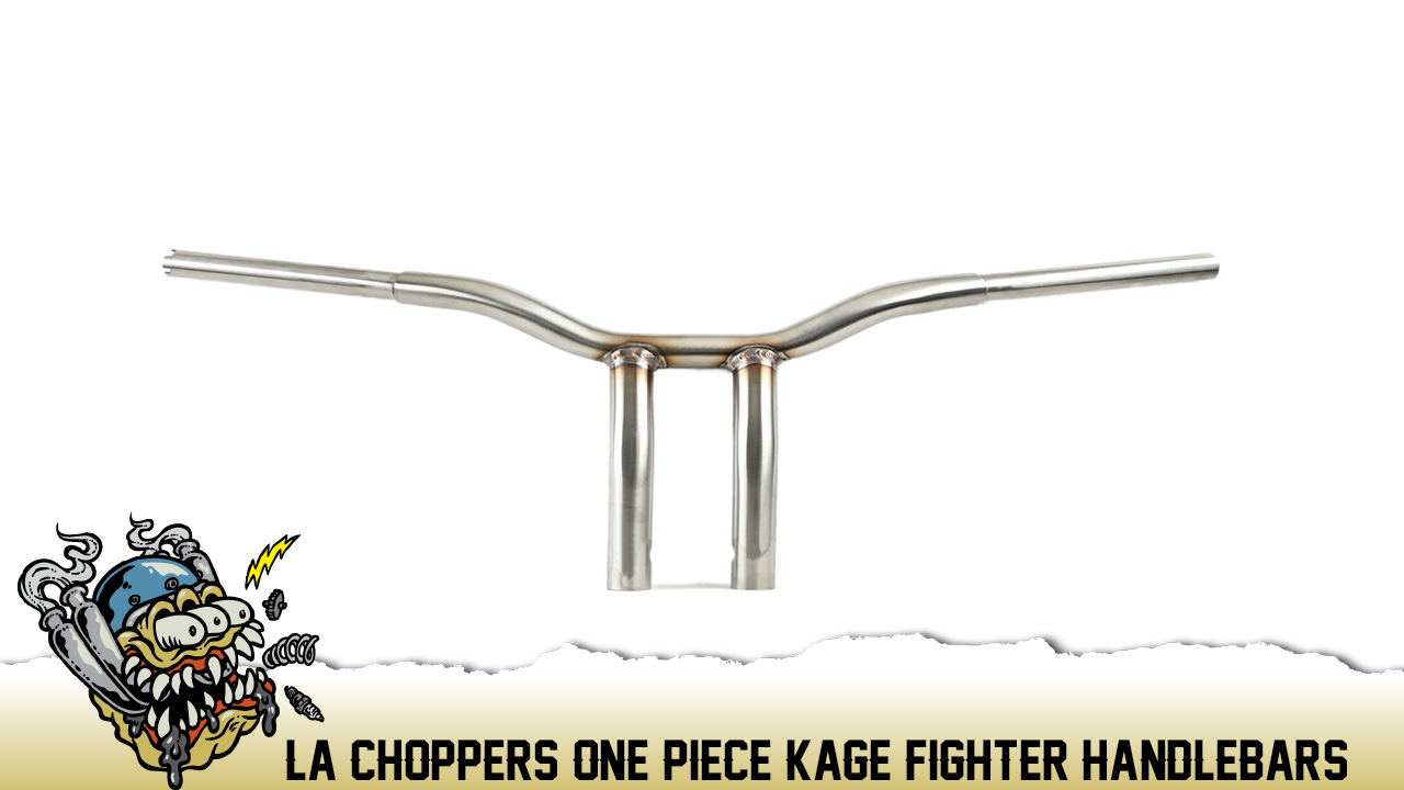 LA Choppers One Piece Kage Fighter Handlebars - Deadbeat Customs