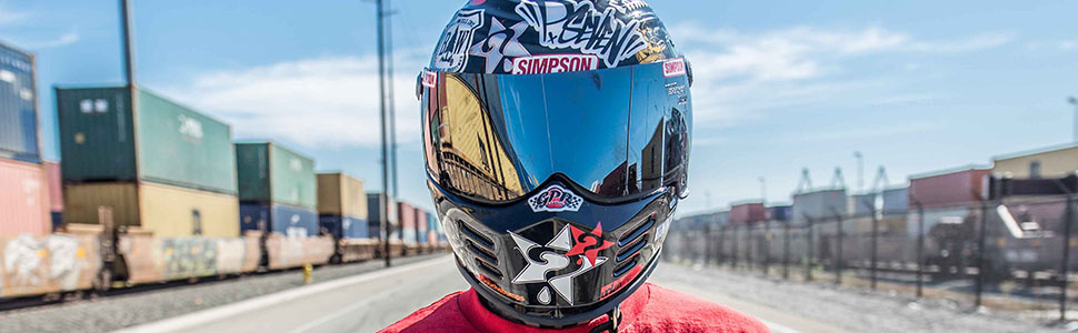 Simpson Helmets Available at Deadbeat Customs - Deadbeat Customs