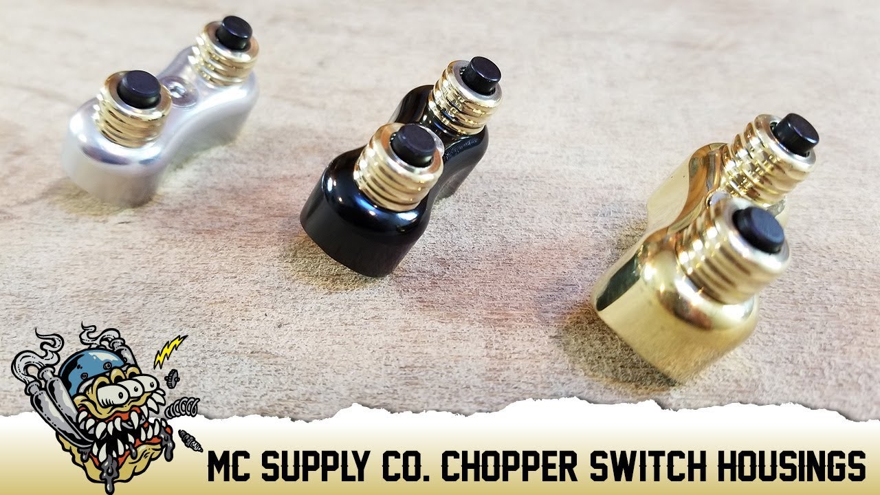 Motorcycle Supply Co. Mini Chopper Handlebar Switch - Deadbeat Customs