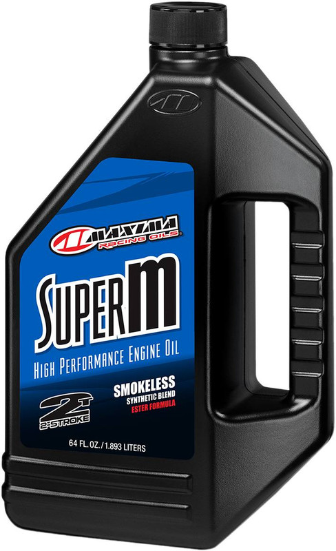 Maxima Racing Oil - 20964 - Super M Premix 2T Oil - 64 U.S. fl oz.