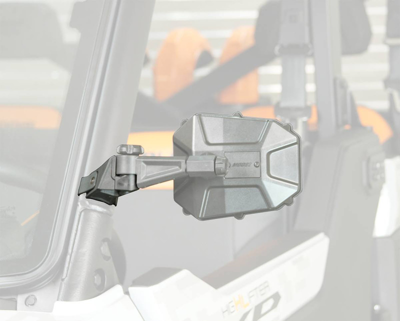 Moose Offroad - 06401476 - Mirror Adapter - Side View - Black - Pair ...