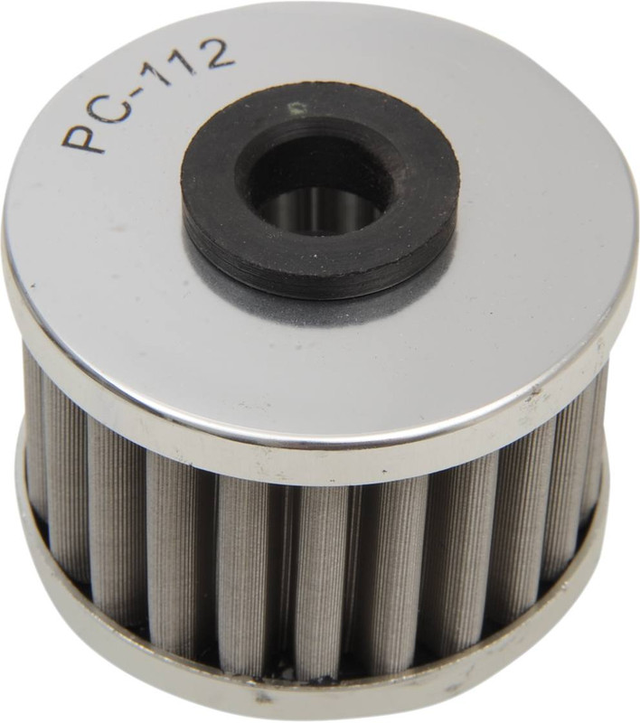Pc Racing - 07120126 - Flo® Stainless Steel Oil Filter - Honda/Kawasaki ...