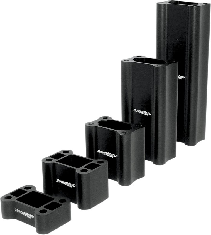 Powermadd - 06020133 - Universal Pivoting Handlebar Riser System - 1"
