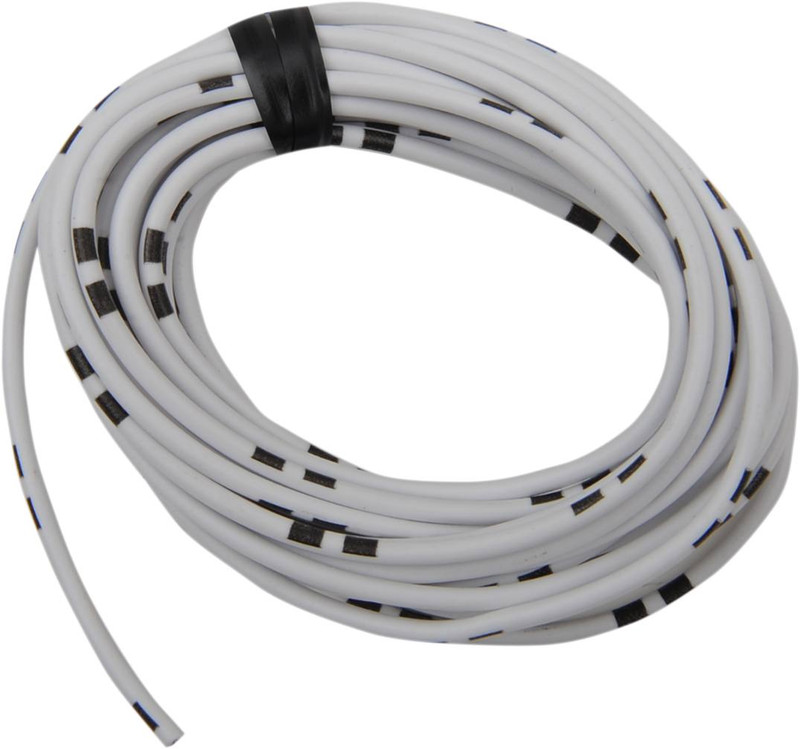 Shindy - 21200280 - 13' Wire Spool - 14 A/12 V - White