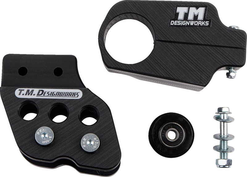 T.M. Designworks - 12311620 - Chain Guide/Slider - Banshee 350 - Black
