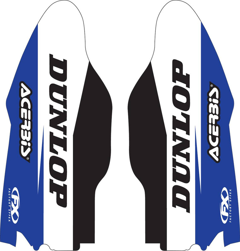 Factory Effex - 17-40270 - Fork Guard Graphic - YZ
