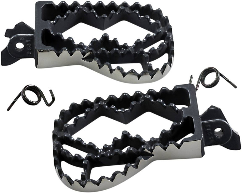 Ims Products Inc. - 252601S-2 - Adventure II Foot Pegs - Black