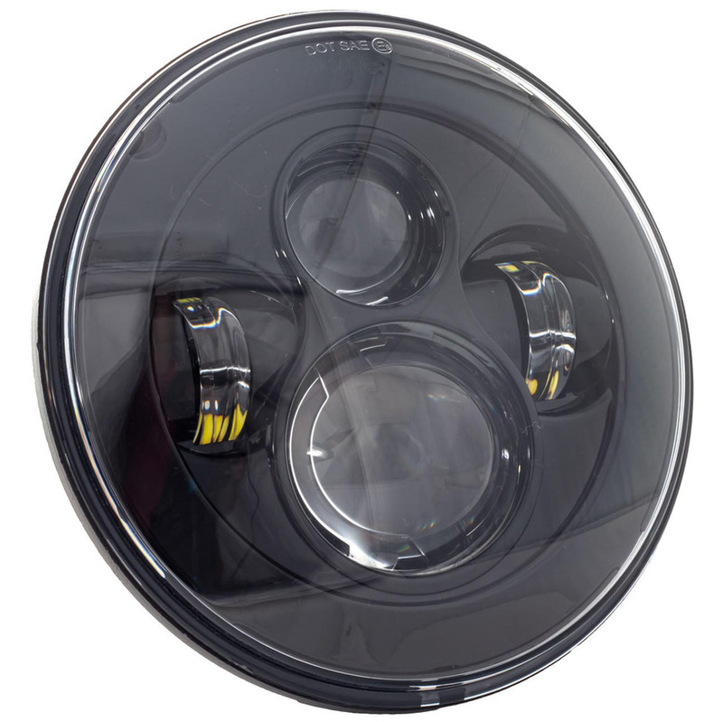Lectric Lighting Co. Black 7" Premium LED Headlight