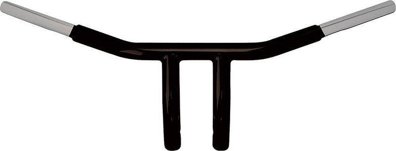 Wild 1 - WO500B - Chubby 6" Riser Drag Bar Satin Black