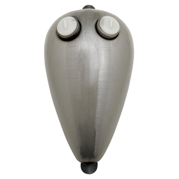 Drag Specialties Double Cap Wasp Style Gas Tank 2.2 Gallon