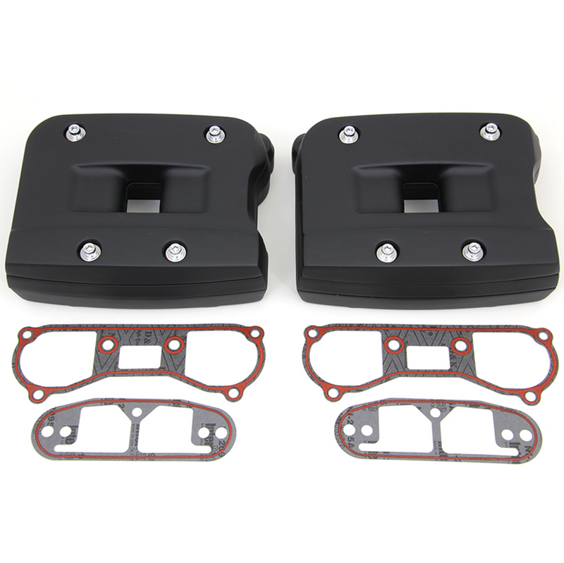 V Twin Black V₂ Rocker Box Set fits 92 99 Big Twin Models