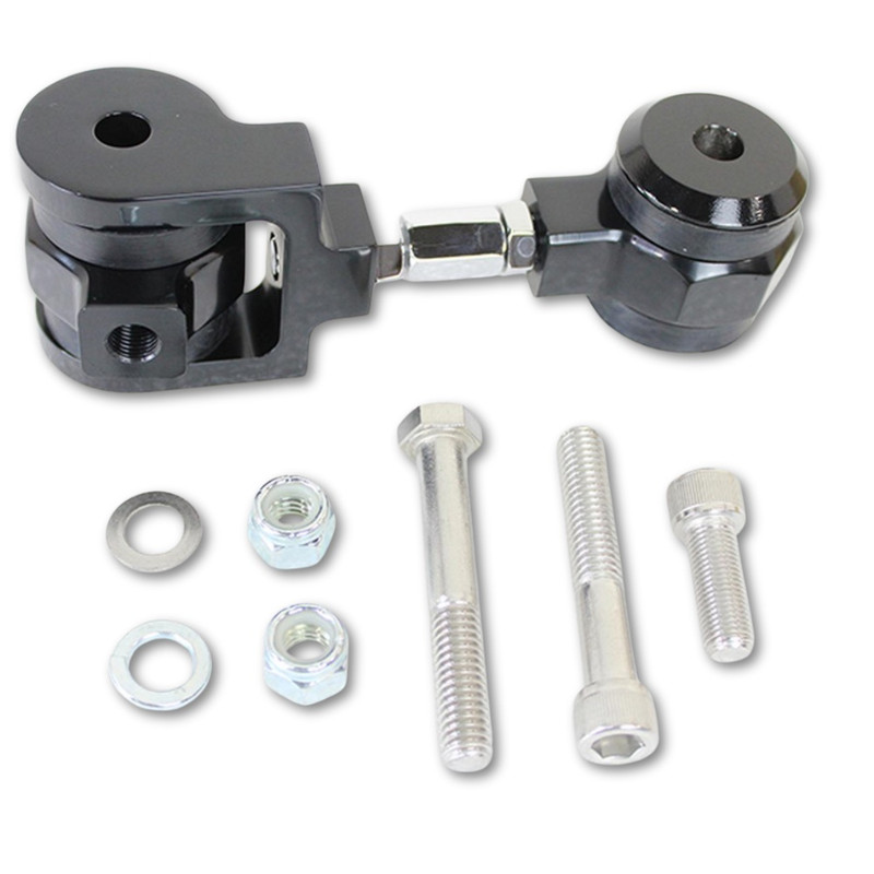 V Twin Black Top Engine Mount Stabilizer fits 05 17 Dyna Models
