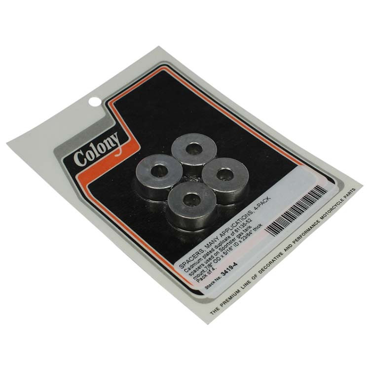 Colony Gas Tank Restoration Spacers fits Universal Sportster Washers ...