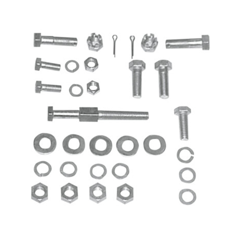 Colony 8232-26 Cadmium Transmission Mount Hardware Kit fits '36-'64 Big ...
