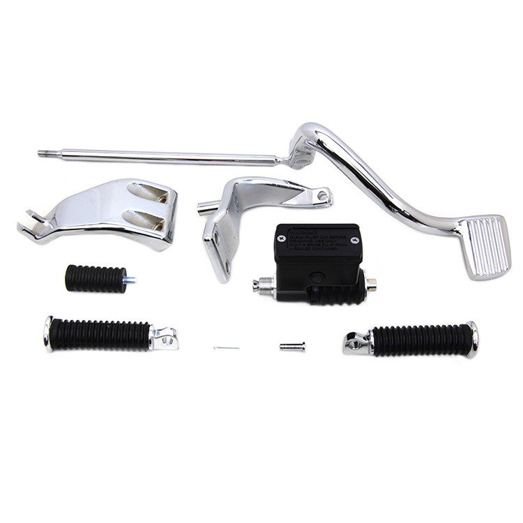 V-Twin - Mid Control Kit W/ Pegs & Rear Brake Msster Cylinder for '06 ...