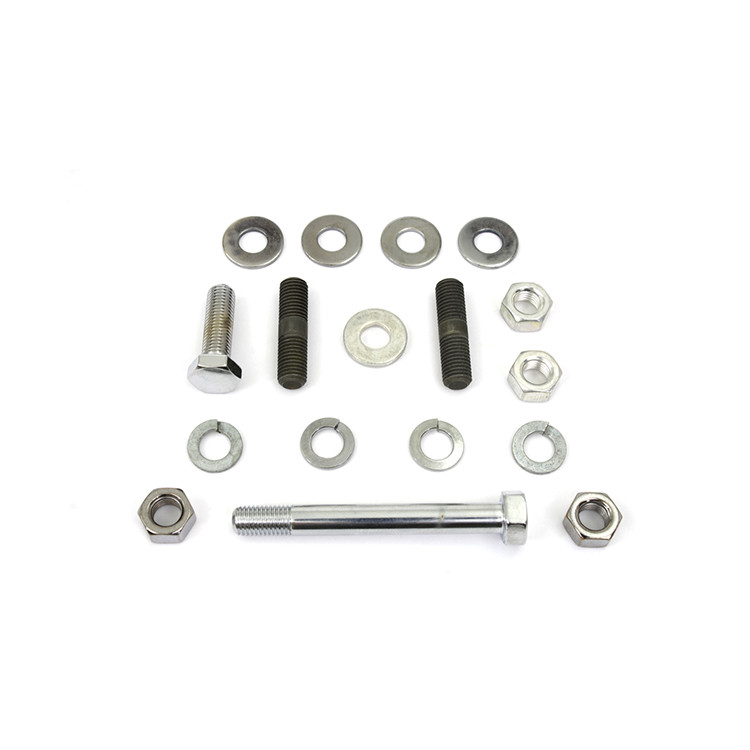 Colony 9891-18 Chrome Gas Tank Mounting Kit fits '36-'40 EL, '41-'84 FL ...