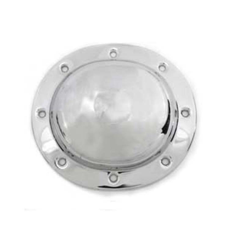 V-Twin Chrome Dimple Derby Cover '37-'48 UL, '36-'40 EL, '41-'63 GE ...