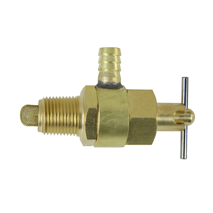V-Twin - Tro-Cy Brass Petcock 3/8" NPT