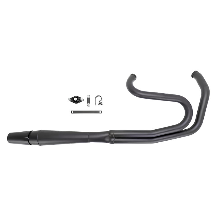 Thunderheader Black Exhaust w/Center Controls fits '87–'00 FXR Models
