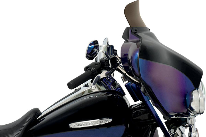 Memphis Shades - MEP8571 - Spoiler Windshield - 5" - Smoke - FLH